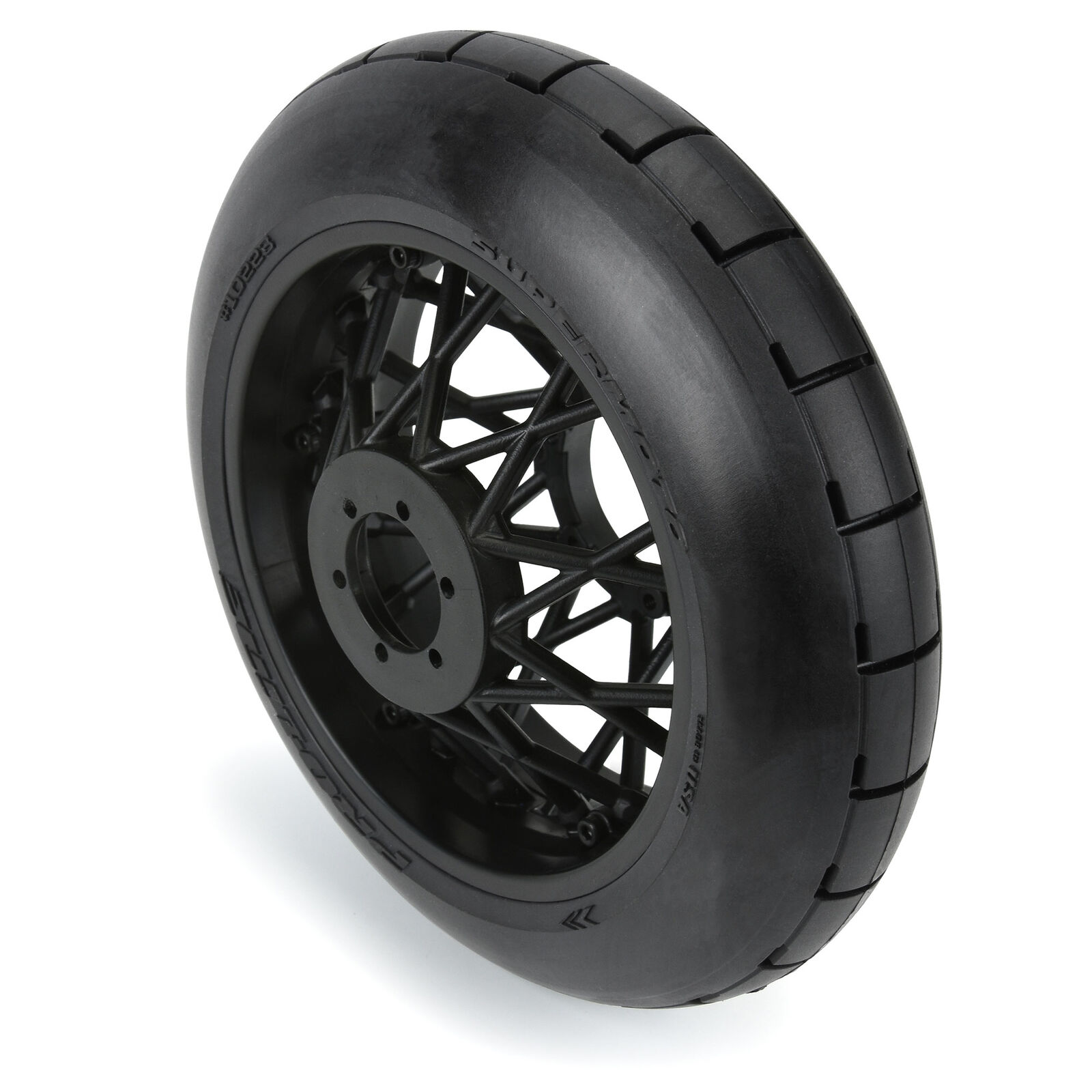 Pro-Line Racing 1/4 Supermoto S3 Motorcycle Rear Tire MTD Black (1 ...