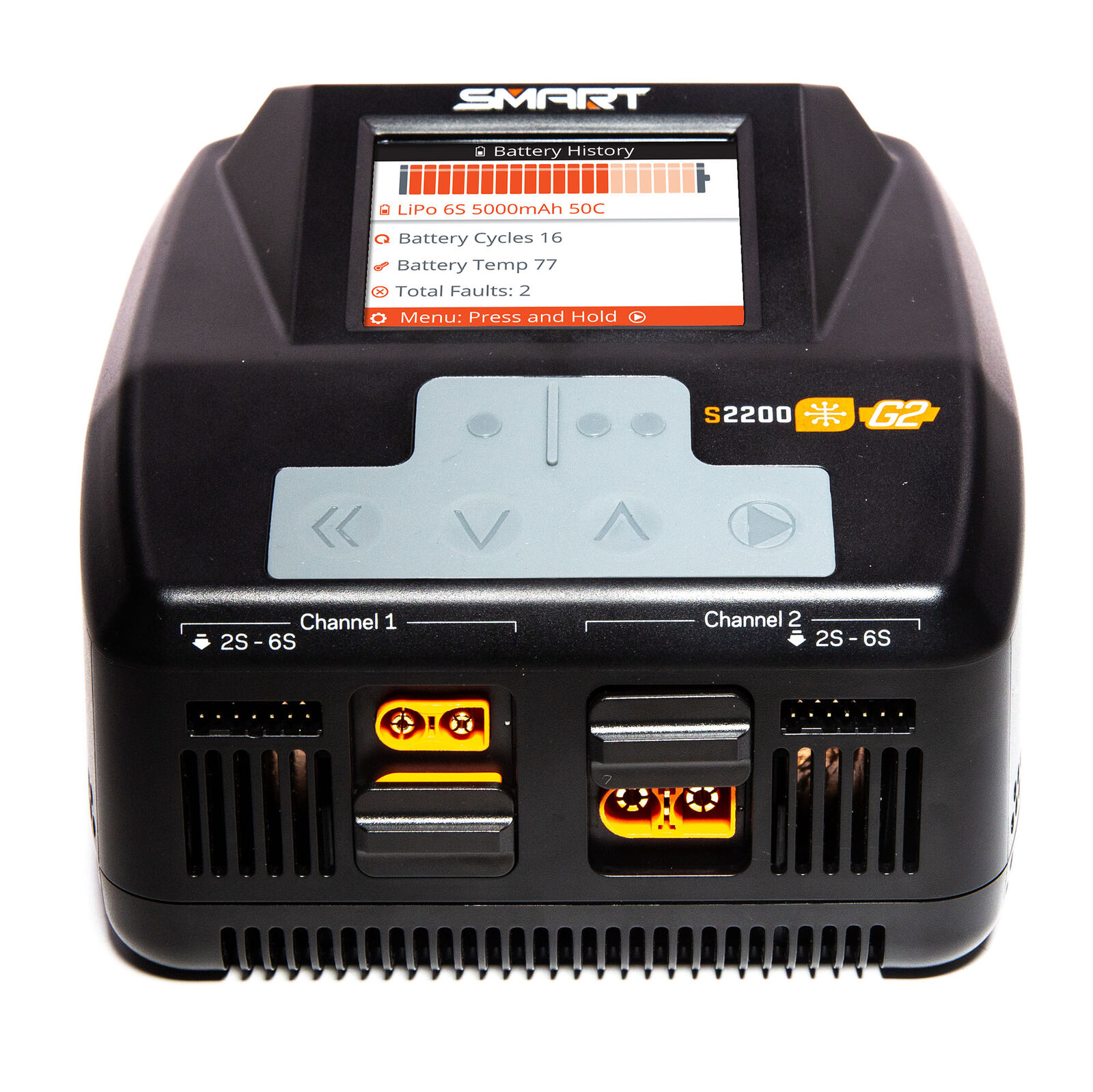 Spektrum Accessories S2200 G2 AC 2x200W Smart Battery Charger | Horizon ...