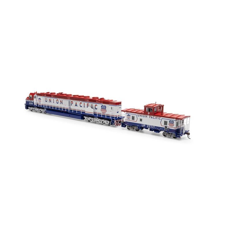 Athearn HO DDA40X Locomotive with DCC & Sound, UP #6900 & ICC Cab ...