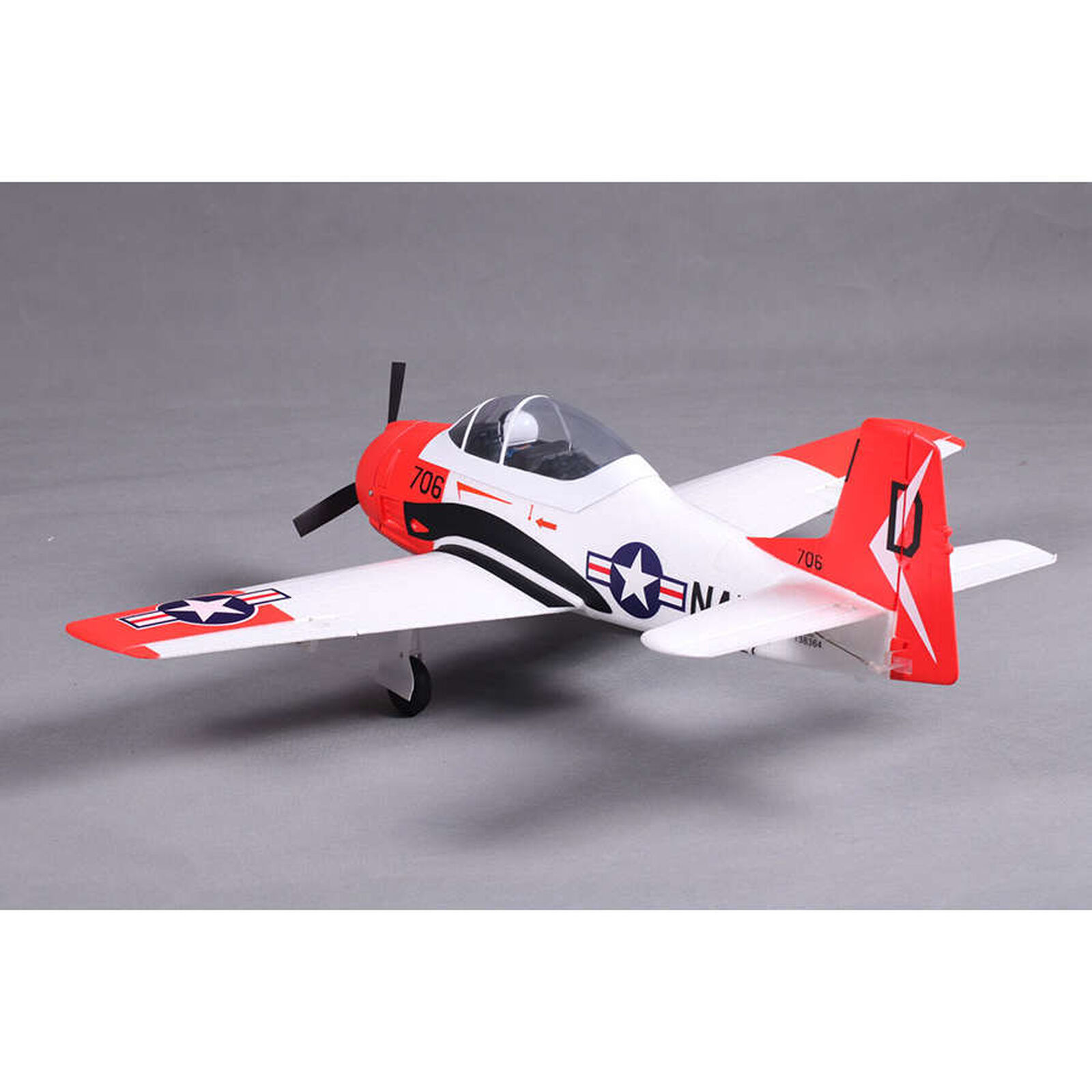 FMS T-28 V2 Red PNP 800mm | Horizon Hobby