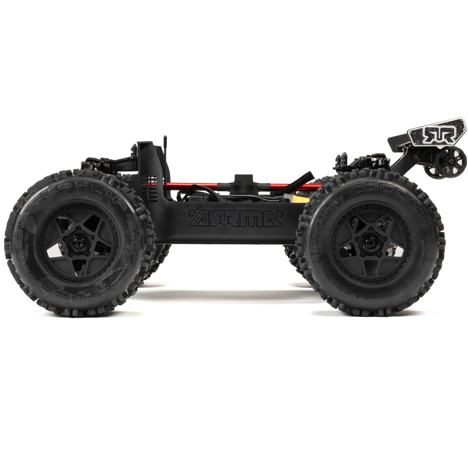 ARRMA 1/8 NOTORIOUS 6S 4X4 RTR Brushless Stunt Truck, Black | Horizon Hobby
