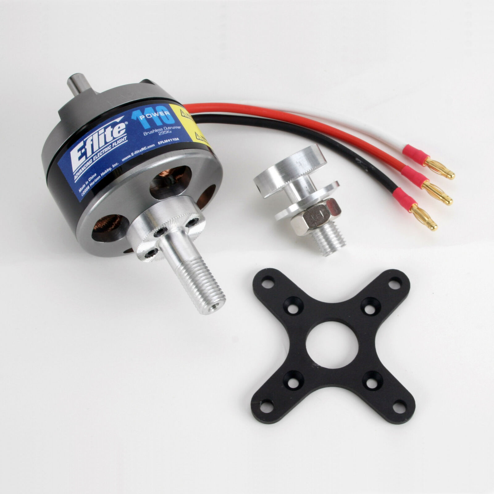 E-flite Power 110 Brushless Outrunner Motor, 295Kv | Horizon Hobby