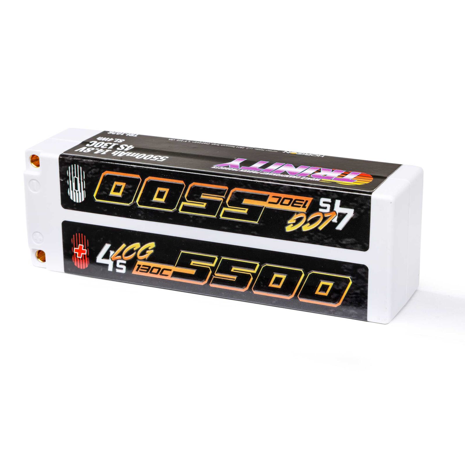 Trinity/Epic 14.8V 5500mAh 4S 130C LCG LiPo Battery, 5mm Bullets ...