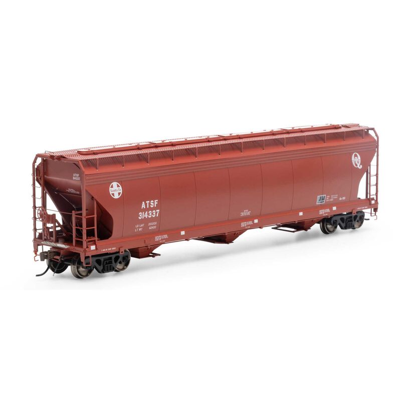 Athearn HO ACF 4600 3-Bay Center Flow Hopper, ATSF #314337 | Horizon Hobby