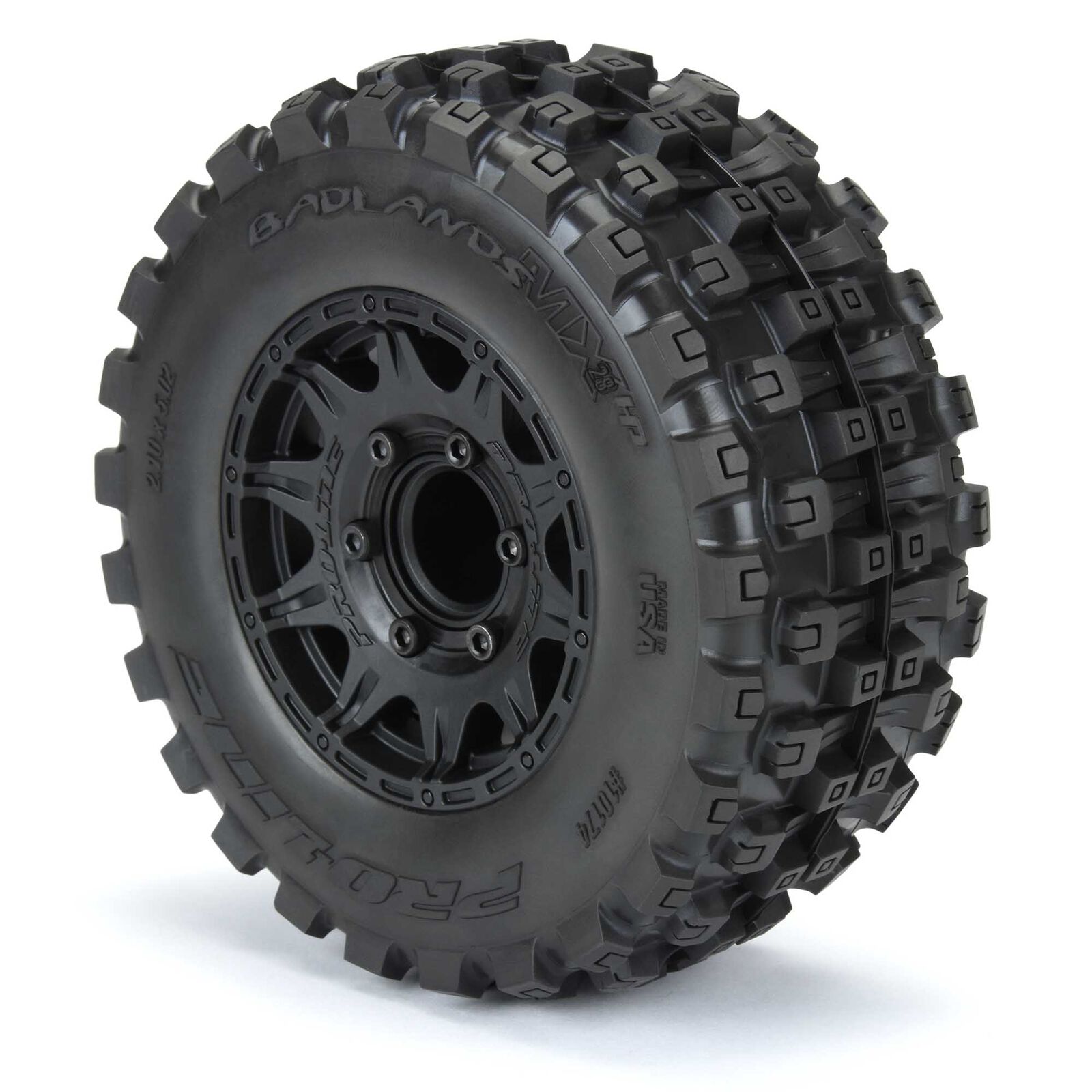 Pro-Line Racing 1/10 Badlands MX28 BELTED F/R 2.8" MT Tires MTD 12mm/14mm Raid (2) | Horizon Hobby