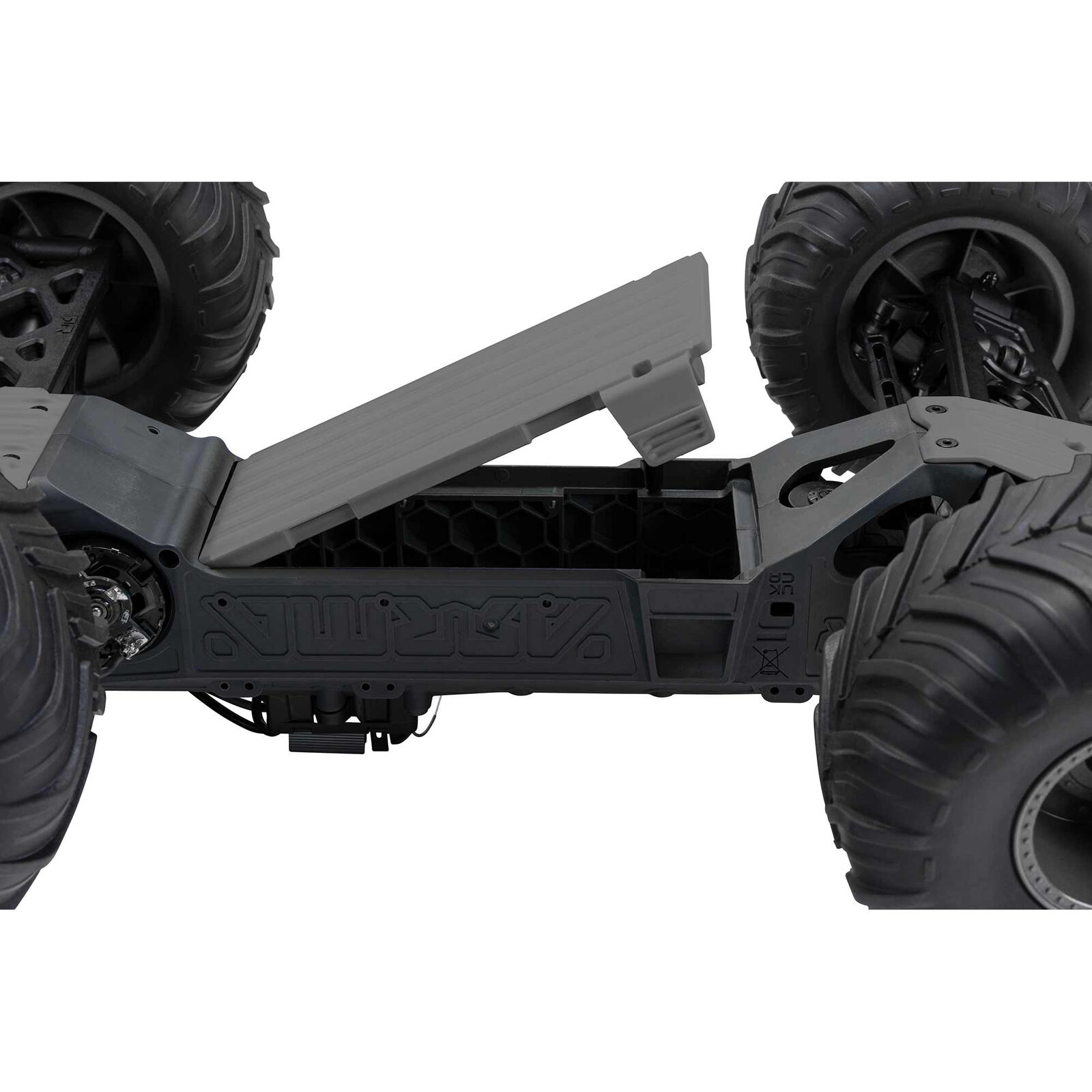 ARRMA 1/10 GORGON 2WD RTA Kit Brushed Monster Truck (Battery & Charger ...