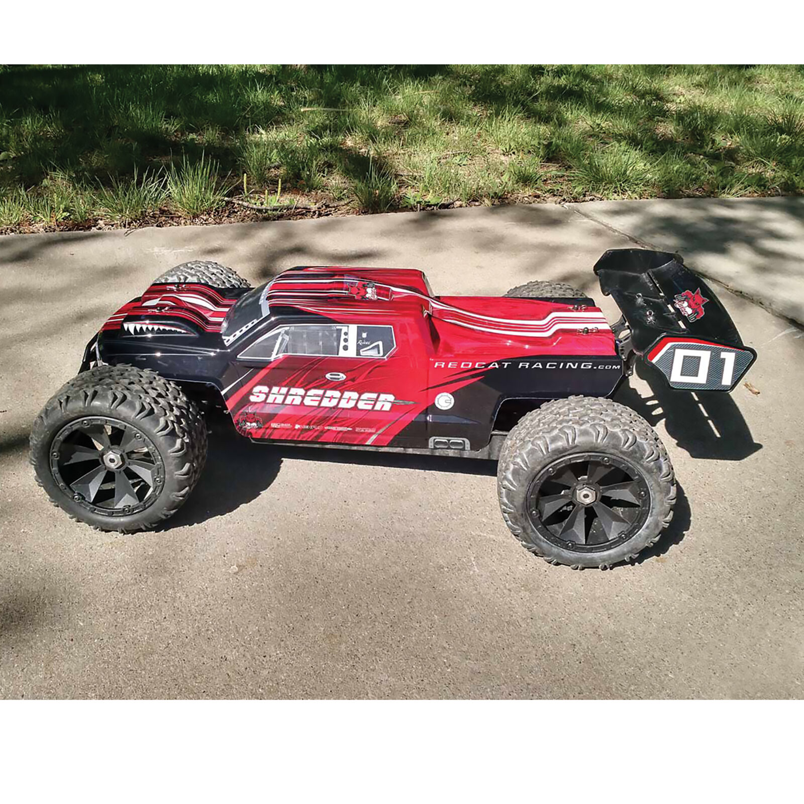 Redcat Racing 1/6 Shredder 4WD Truck Brushless RTR, Red | Horizon Hobby
