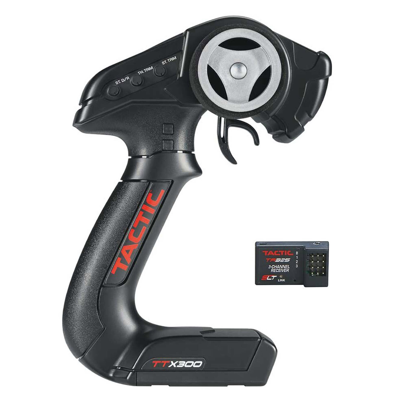 Tactic RC TTX300 3-Channel SLT Transmitter with TR325 Micro Receiver ...