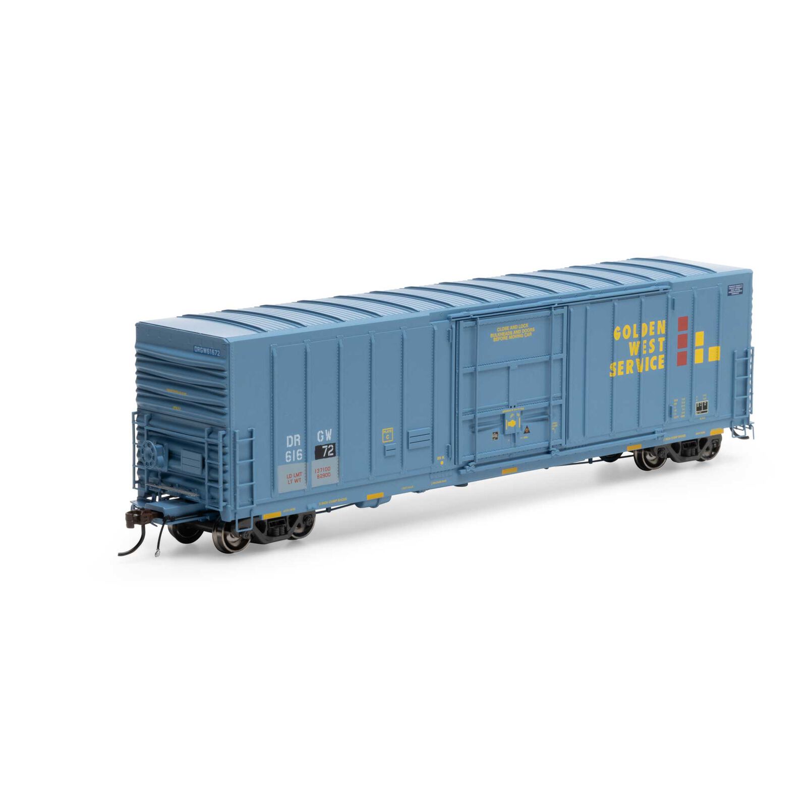 Athearn HO 50' PC&F Ex-Post Box, PFG / D&RGW #61672 | Horizon Hobby