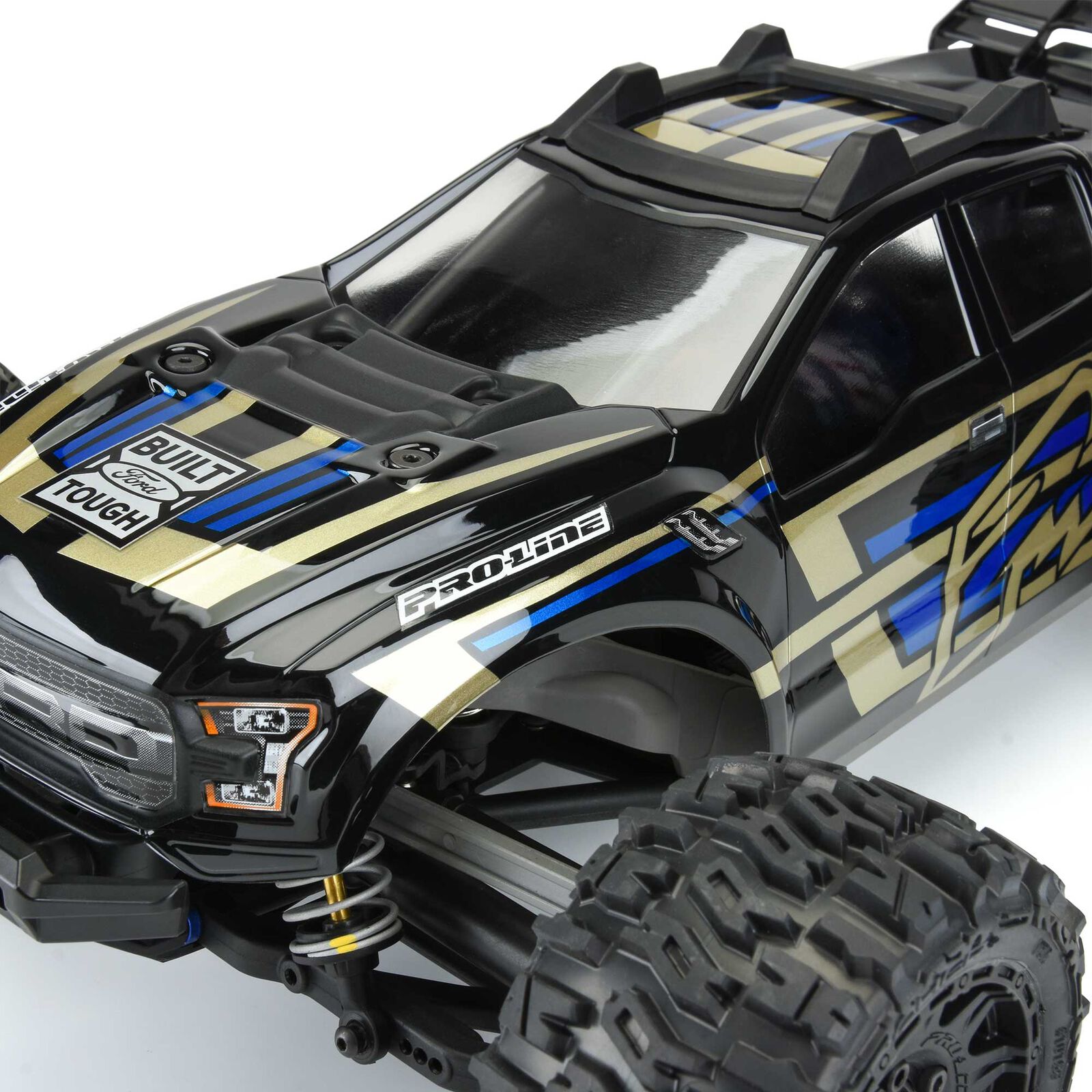 Pro-Line Racing 1/10 Pre-Cut 2017 Ford F-150 Raptor Clear Body: Rustler ...