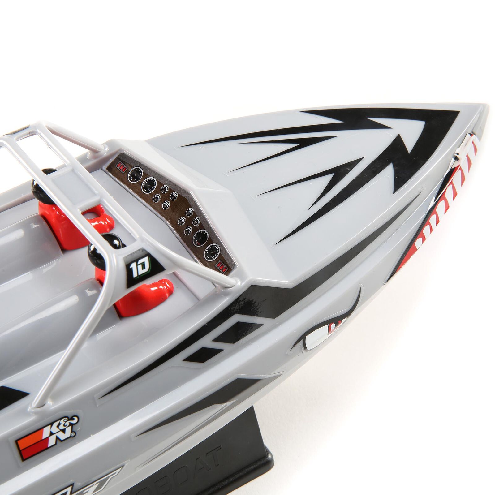 Pro Boat Sprintjet 9" Self-Righting Deep-V Jet Boat Brushed RTR, Silver ...