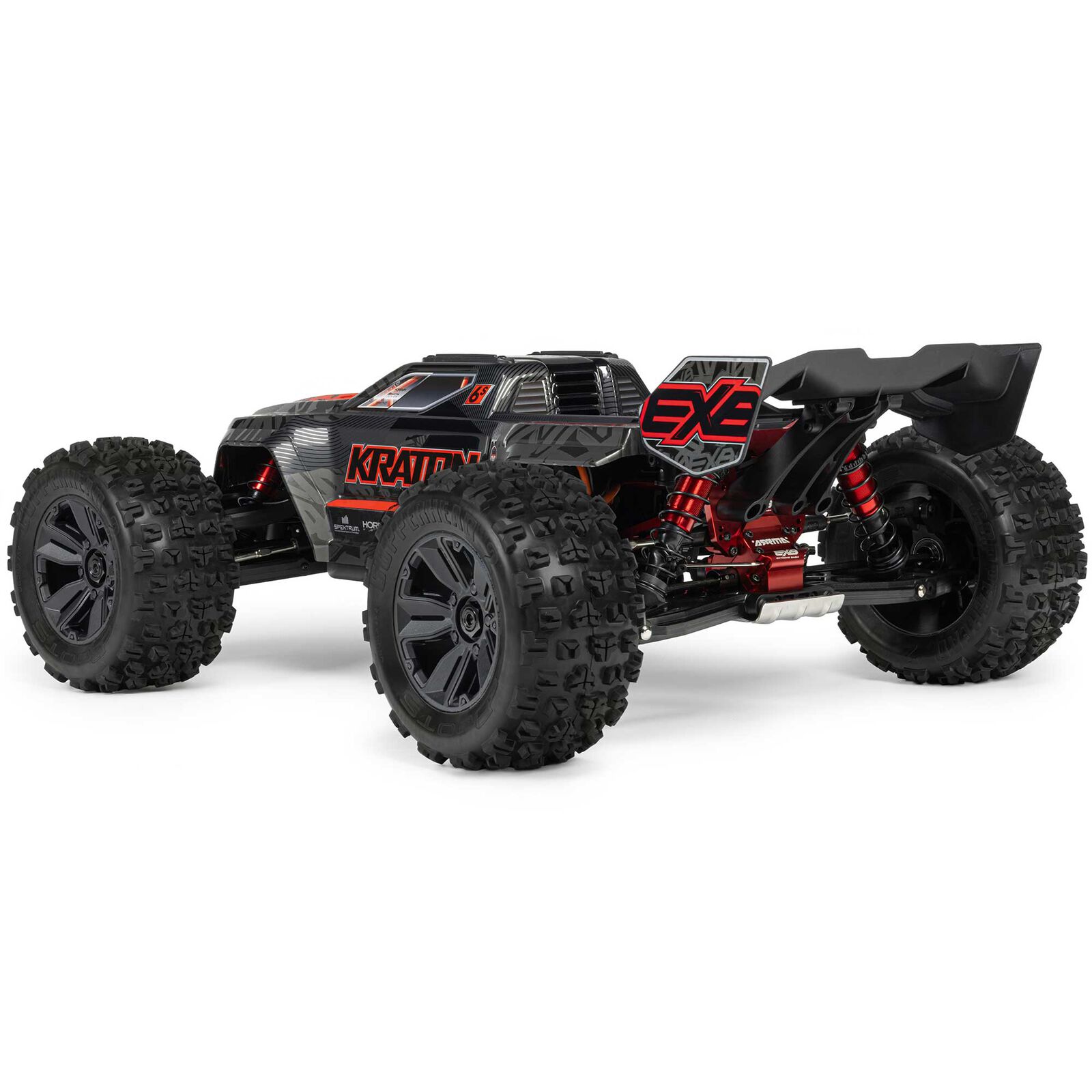 ARRMA 1/8 KRATON 6S EXB 4X4 RTR Brushless Speed Truck, BLACK | Horizon ...