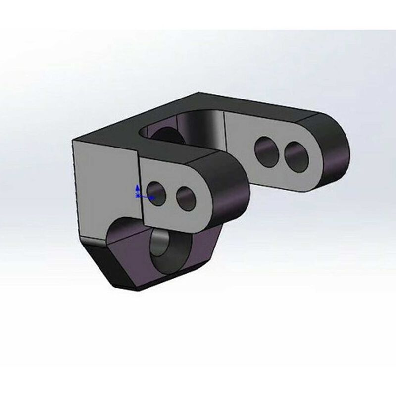 Hot Racing Aluminum Upper Shock Mount Losi Mini LMT | Horizon Hobby