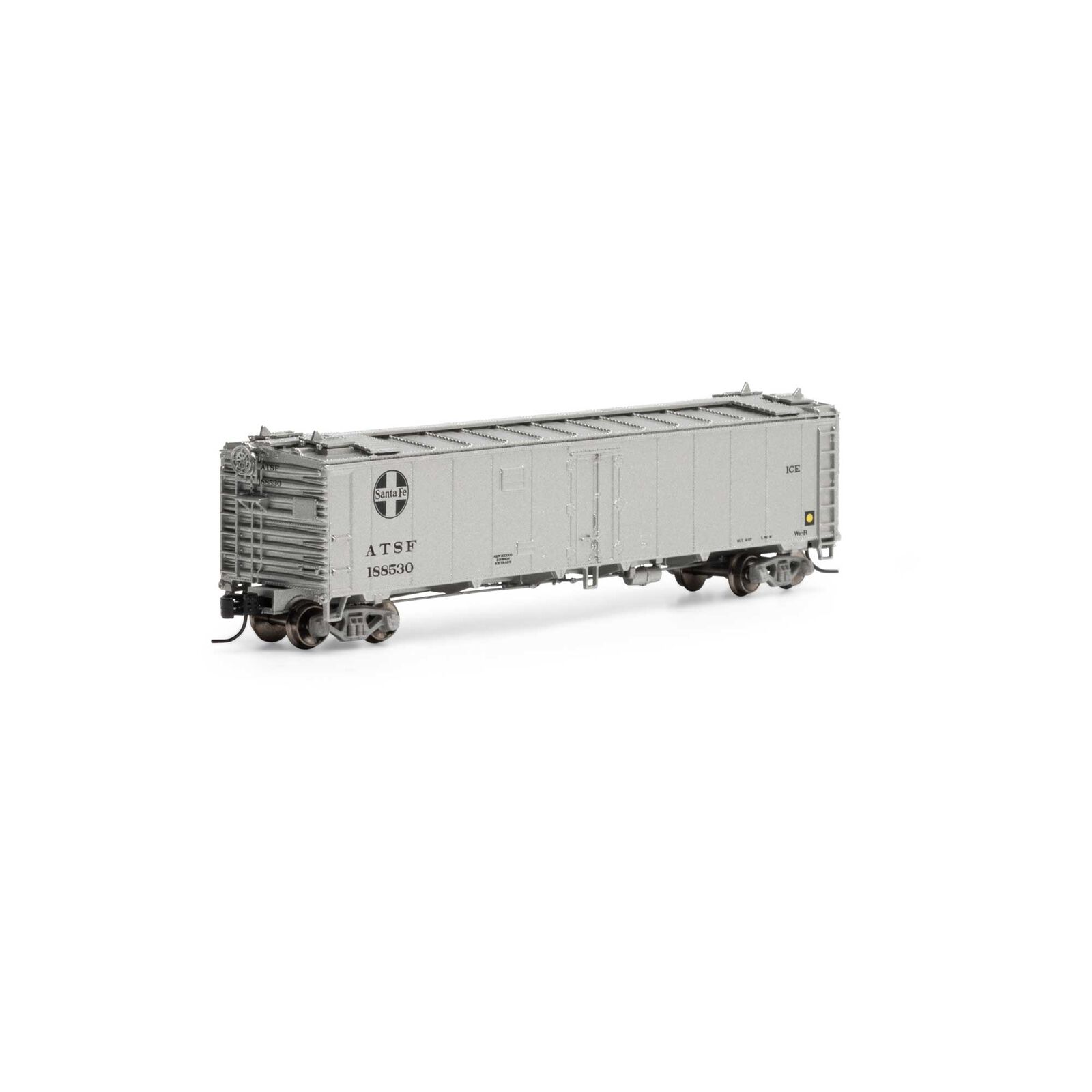 Athearn N 50' Ice Bunker Reefer, ATSF #188530 | Horizon Hobby