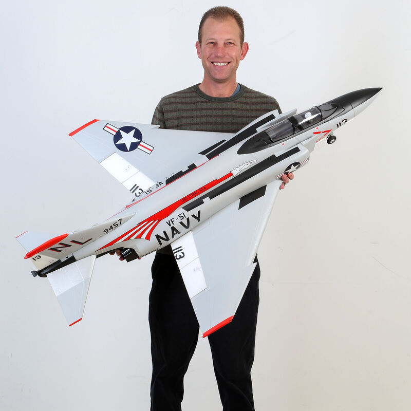 E-flite F-4 Phantom II 80mm EDF PNP | Horizon Hobby