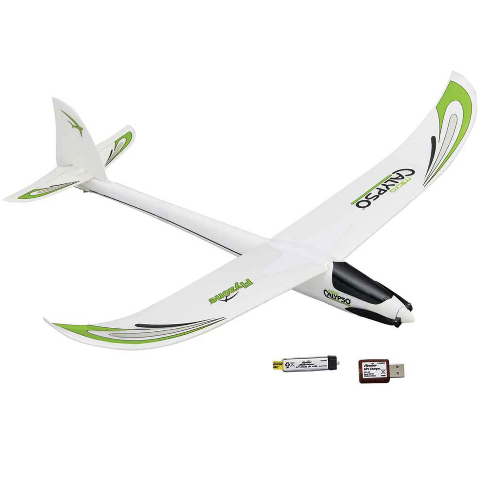 Flyzone Micro Calypso Glider EP Tx-R, 24.8" | Horizon Hobby