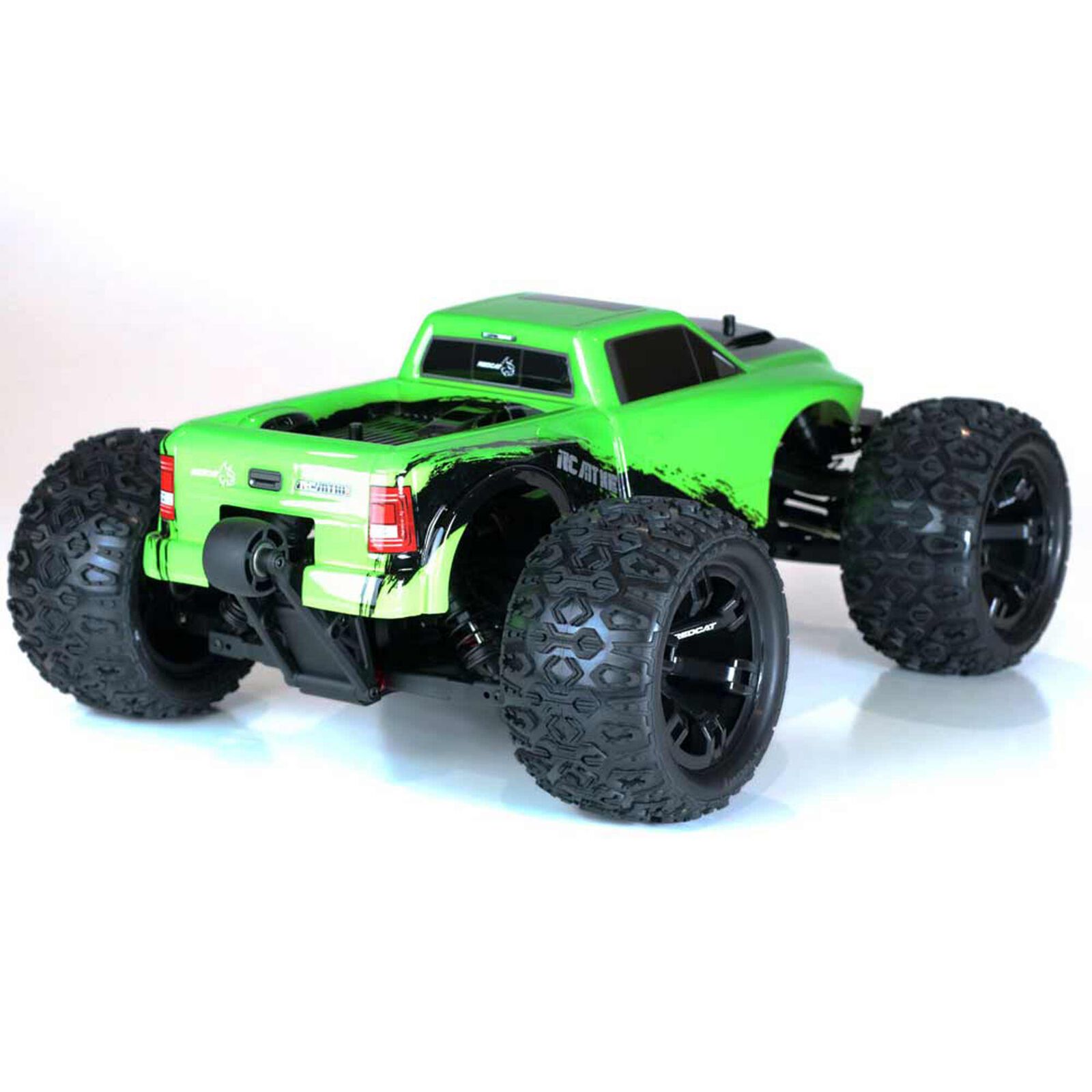 Redcat Racing 1/10 MT10E Brushless 4X4 Monster Truck RTR, Green ...