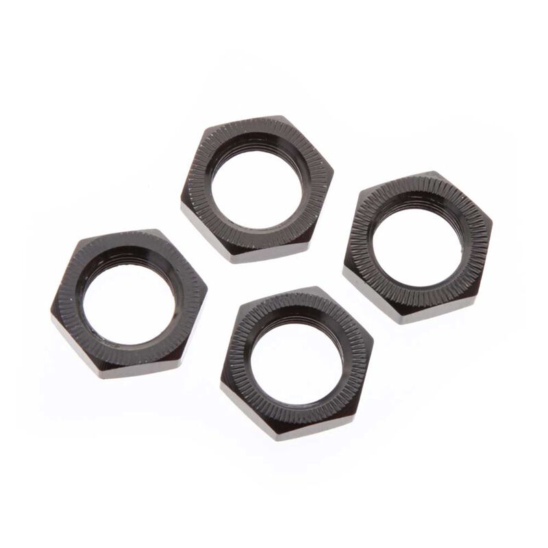ARRMA Wheel Nut Aluminum 17mm Black (4) | Horizon Hobby
