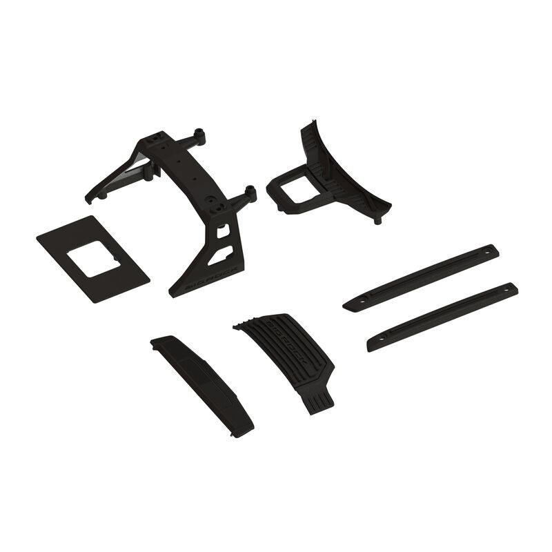 ARRMA Roll Hoop, Scuttle & Grille Set: BIG ROCK | Horizon Hobby