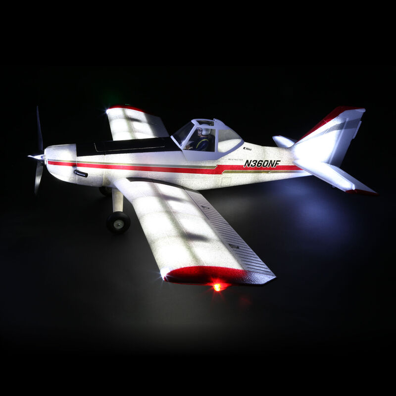 E-flite Brave Night Flyer 1.2m BNF Basic with AS3X | Horizon Hobby