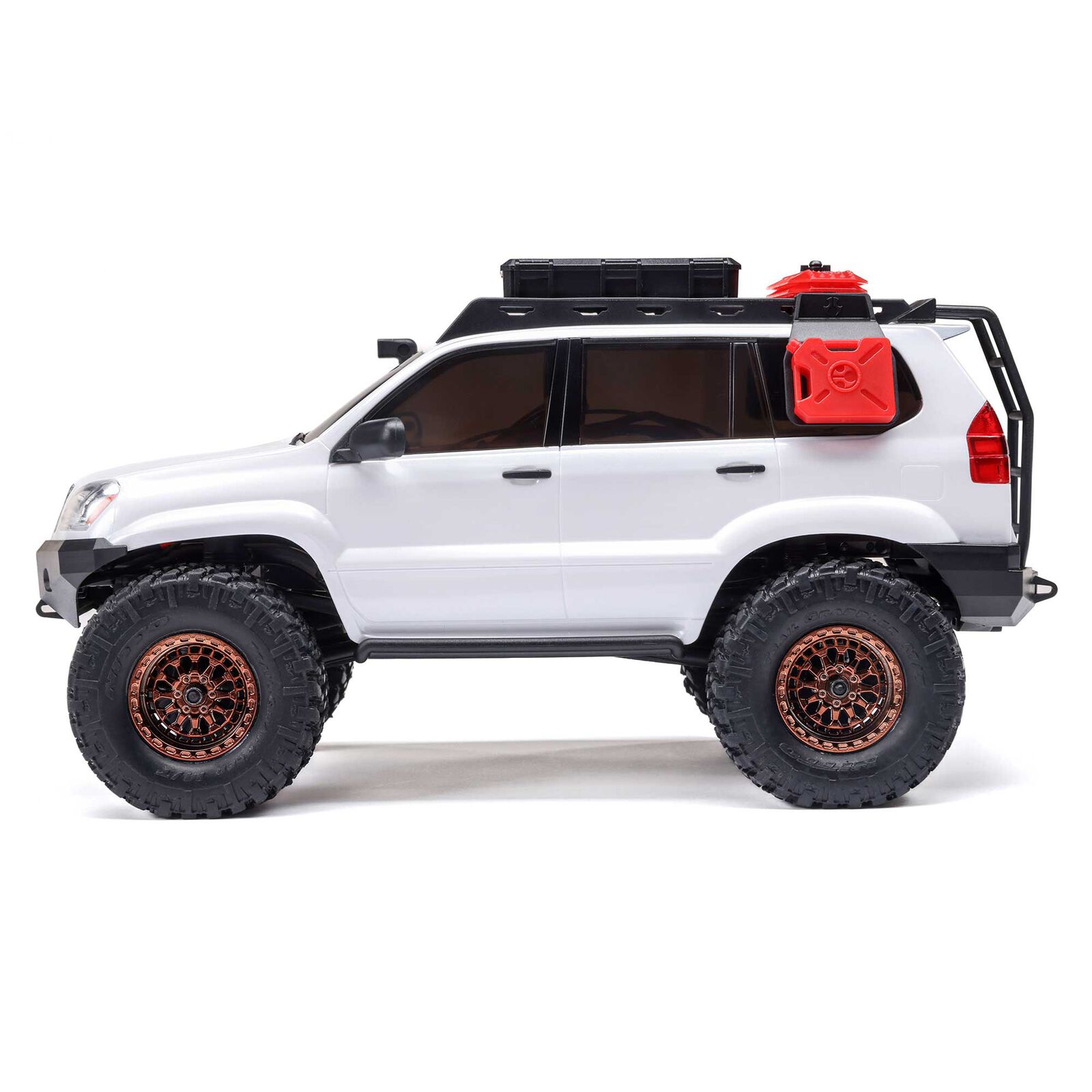 Axial 1/24 SCX24 Lexus GX 470 4X4 RTR Brushed Rock Crawler (Battery & Charger Included), White ...