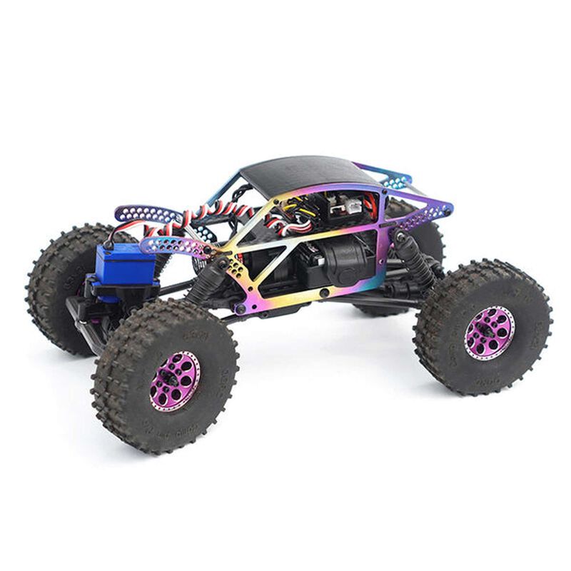 Furitek Bettle Titanium Comp Chassis, Rainbow: TRX-4M | Horizon Hobby