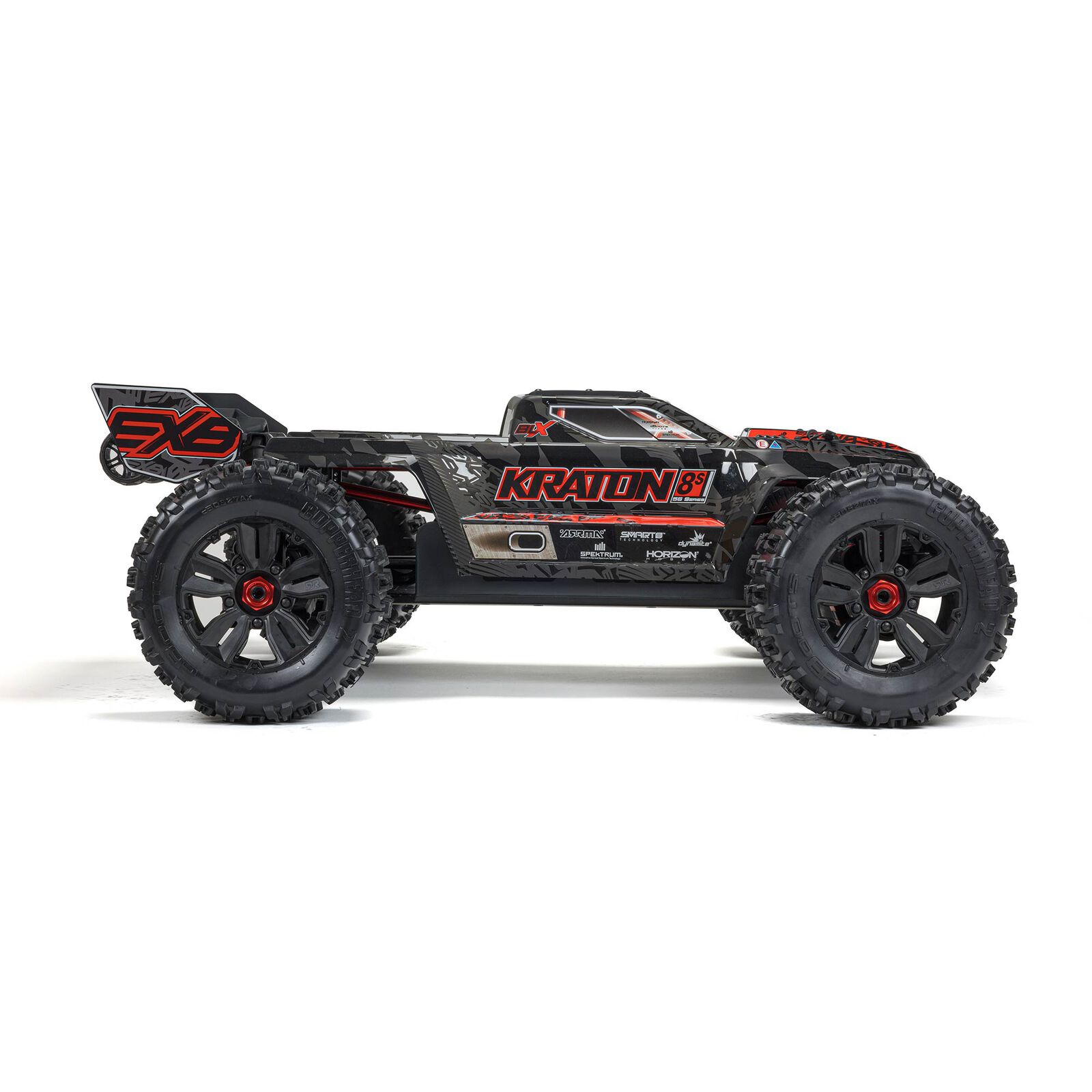 ARRMA 1/5 KRATON 8S EXB AVC 4X4 RTR Brushless Speed Truck, Black ...