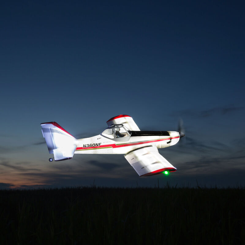 E-flite Brave Night Flyer 1.2m BNF Basic with AS3X | Horizon Hobby
