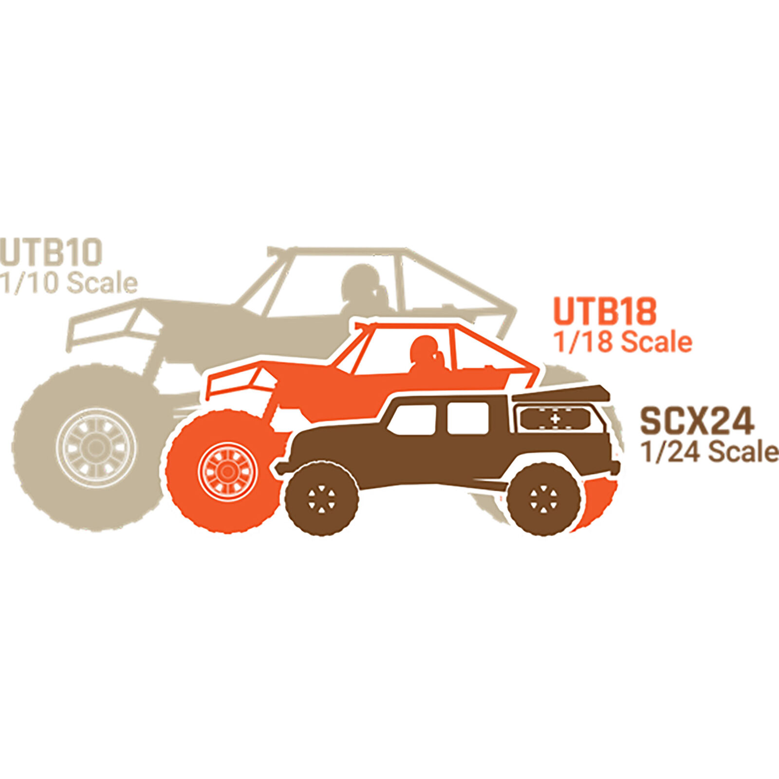Axial 1/18 UTB18 Capra 4WS 4X4 RTR Brushed Rock Crawler (Battery ...