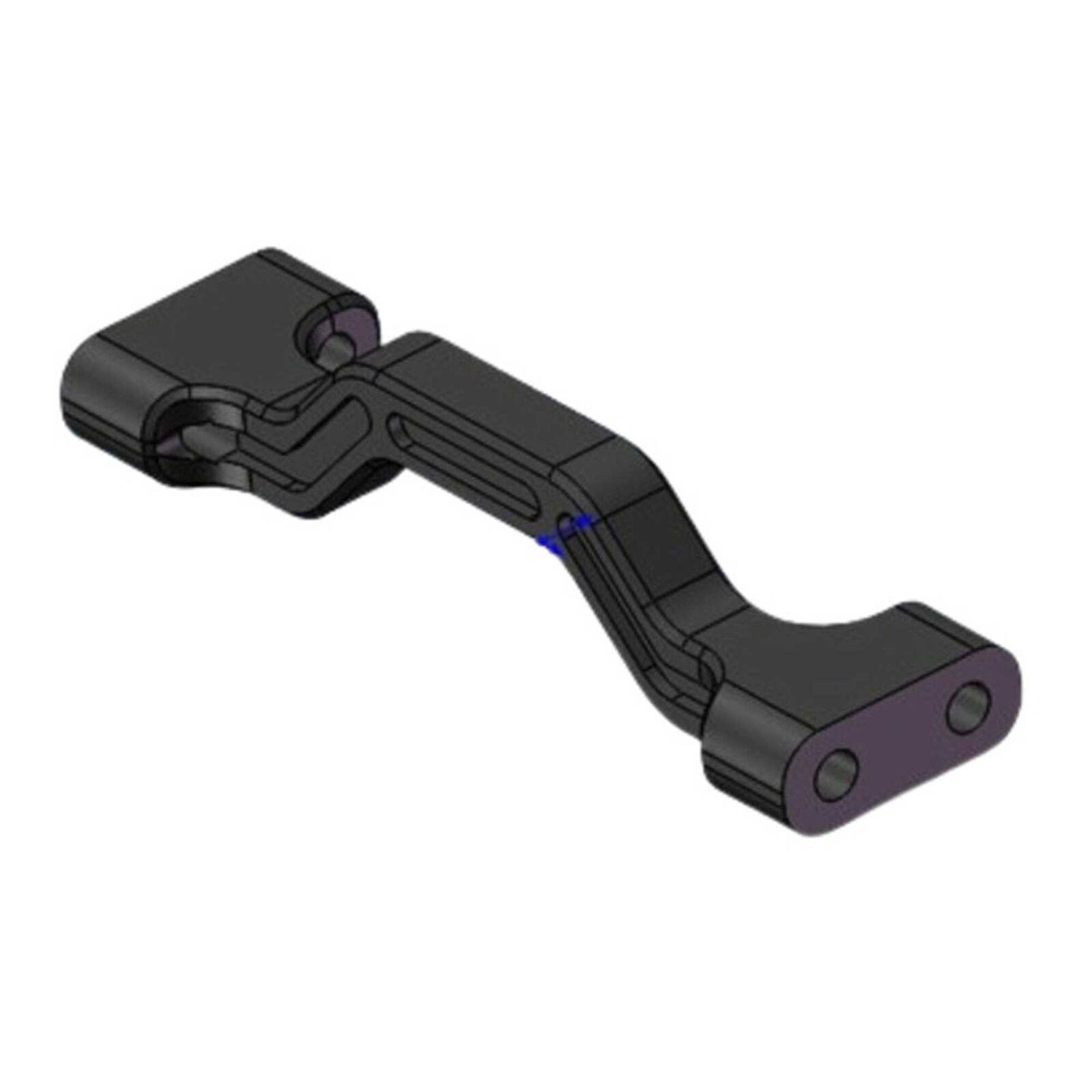 Hot Racing Aluminum Cross Brace Lower : Mini LMT | Horizon Hobby