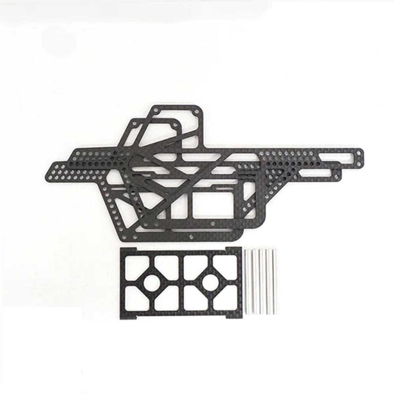 Furitek Rampart Frame Kit Carbon Version: TRX-4M | Horizon Hobby