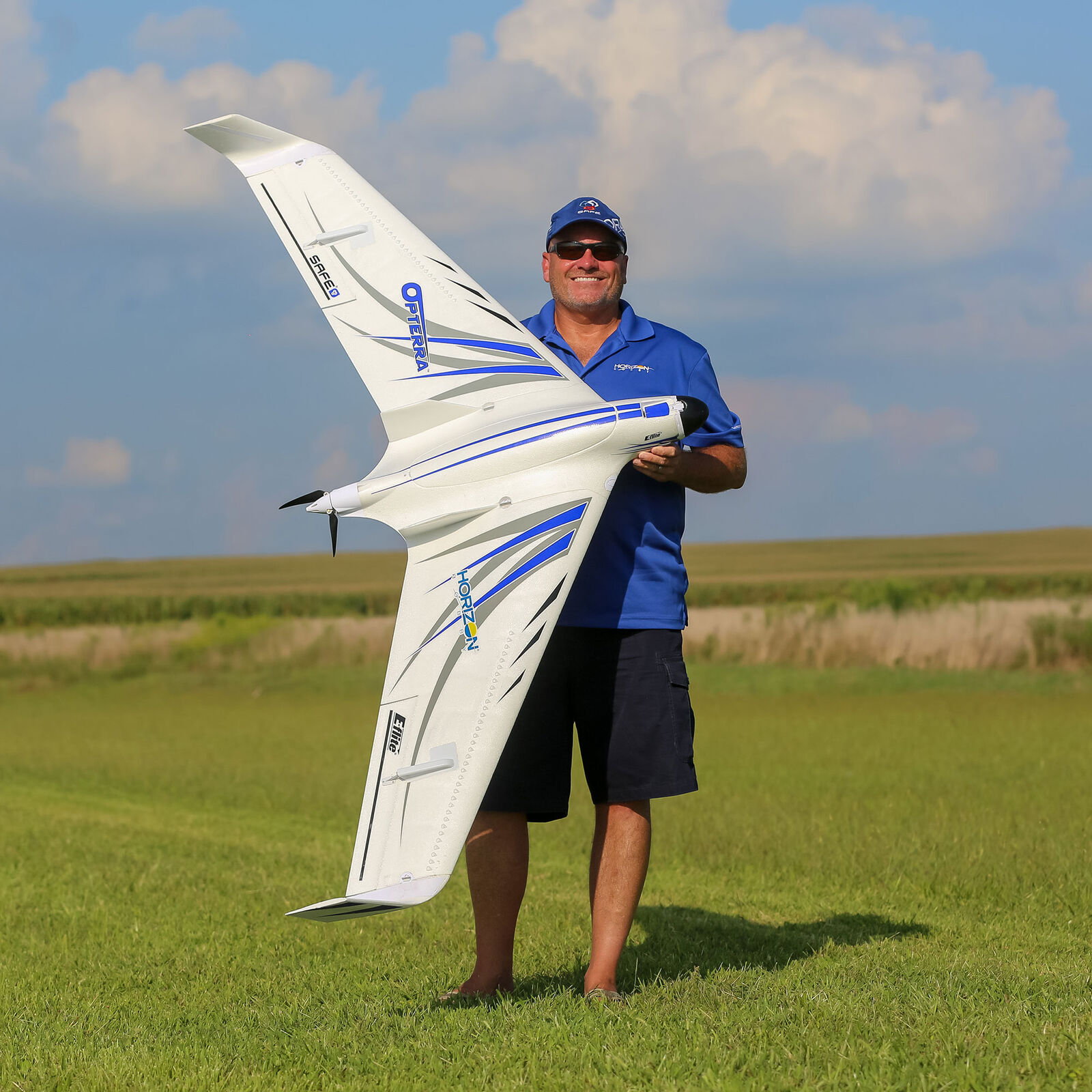 E-flite Opterra 2m Wing BNF Basic with AS3X | Horizon Hobby