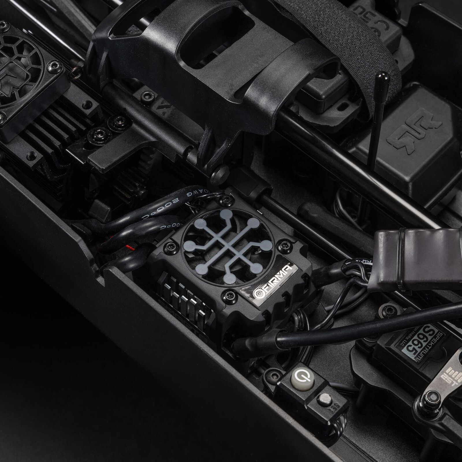 ARRMA 1/7 BIG ROCK 6S 4X4 RTR Brushless Monster Truck, Gun Metal ...