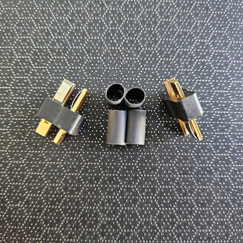 W. S. Deans Company Ultra Plug® HB Male 2 Pack 3/16” Shrink Tubing for ...