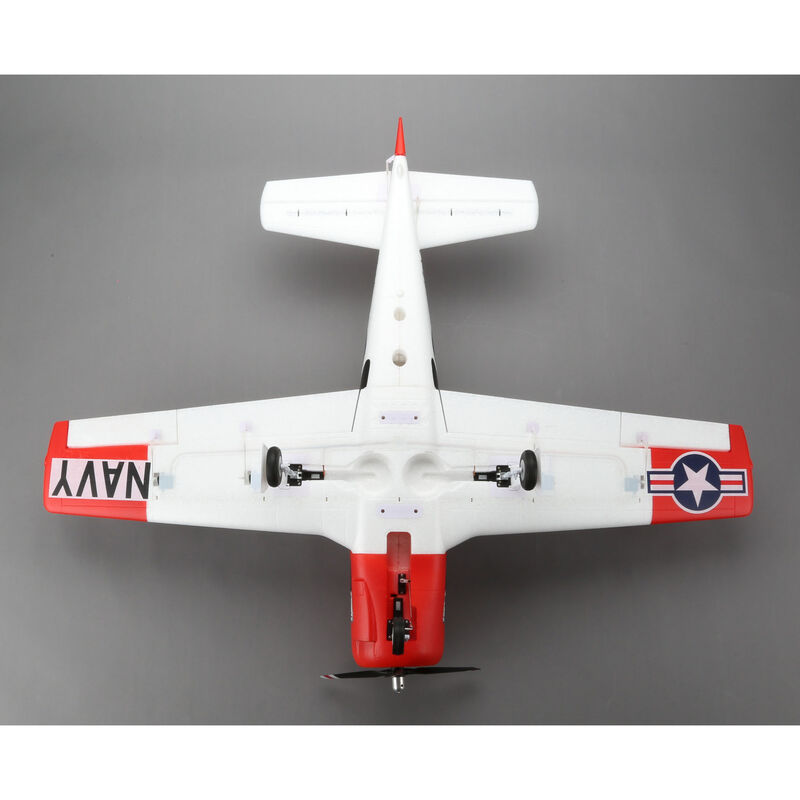 E-flite T-28 Trojan 1.2m BNF Basic with AS3X | Horizon Hobby