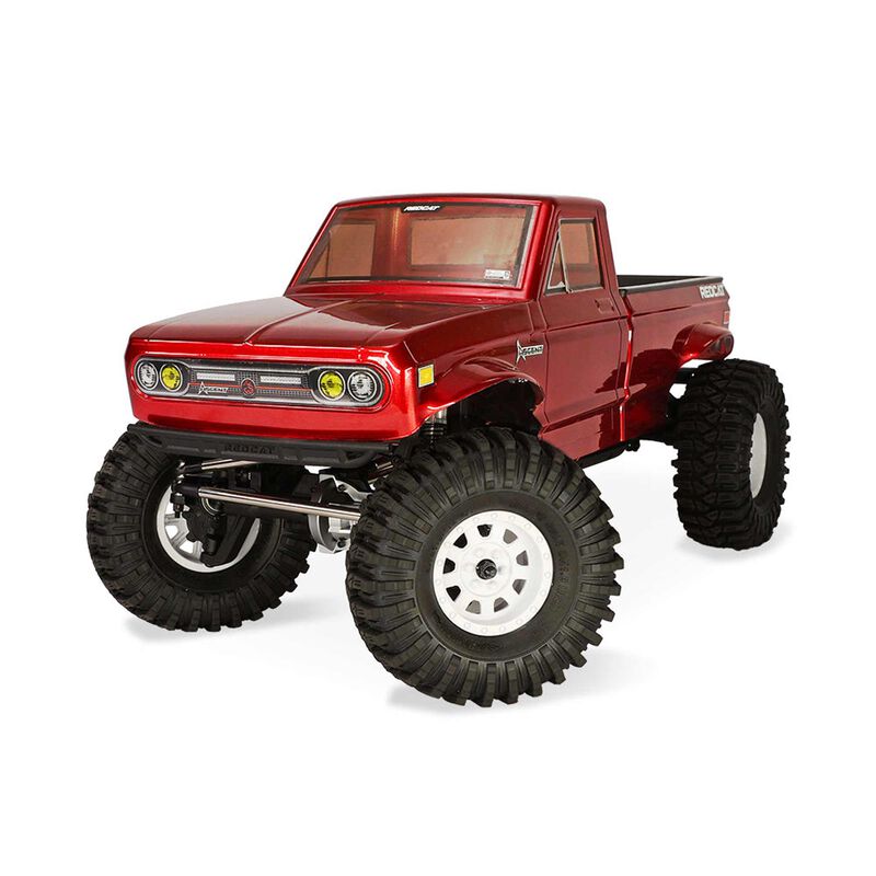 Redcat Racing 1/10 Ascent LCG One-Piece Body Rock Crawler RTR, Red ...