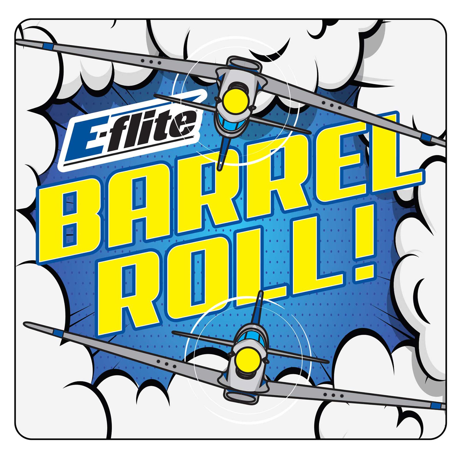 E-flite Eflite Barrel Roll Sticker | Horizon Hobby