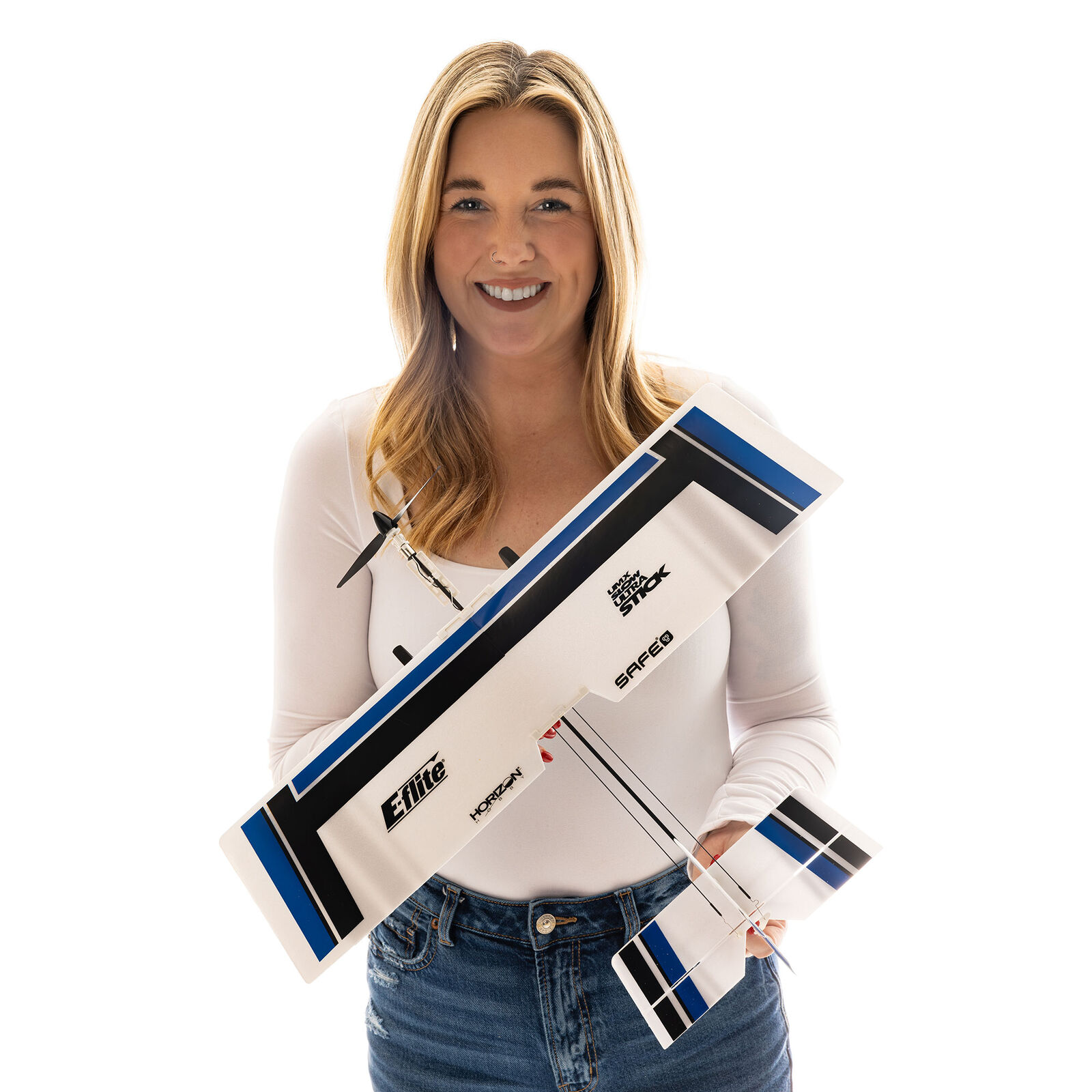 E-flite UMX Slow Ultra Stick BNF Basic with AS3X and SAFE Select ...