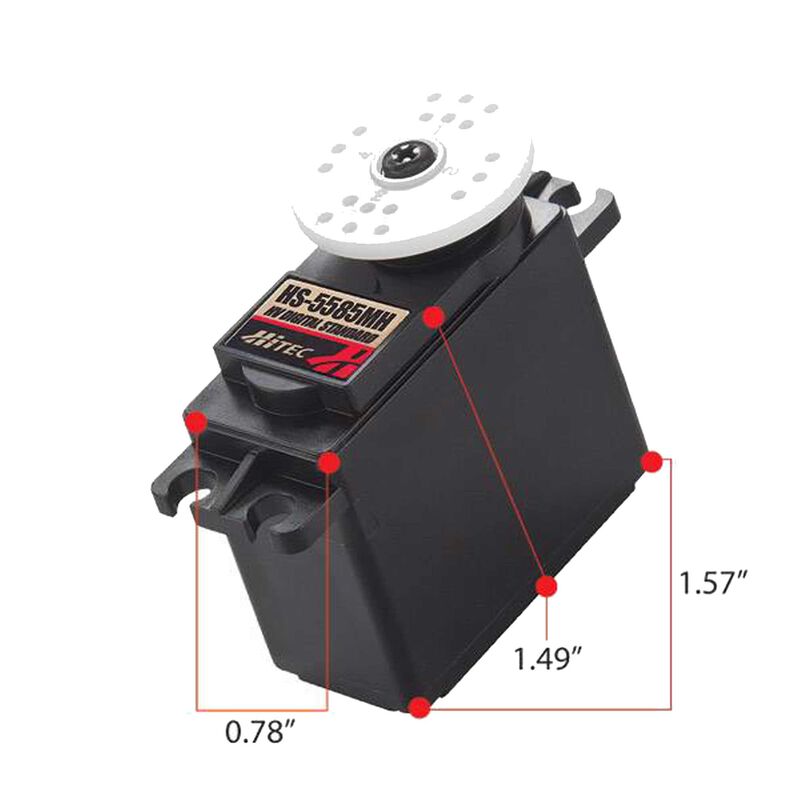Hitec RCD Inc. HS-5585MH Standard Digital HV High Torque Metal Gear Servo | Horizon Hobby
