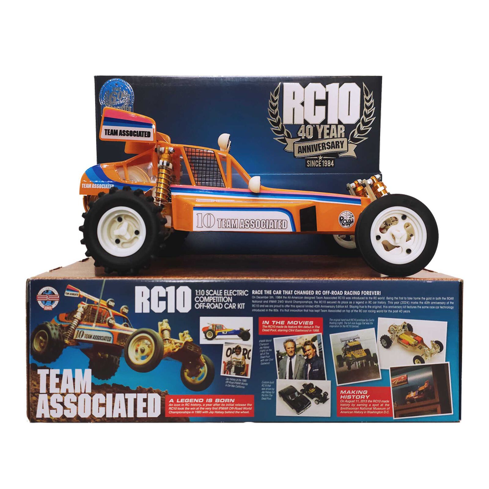 Team Associated 1/10 RC10 Classic 40th LIMITED EDITION Anniversary Kit ...