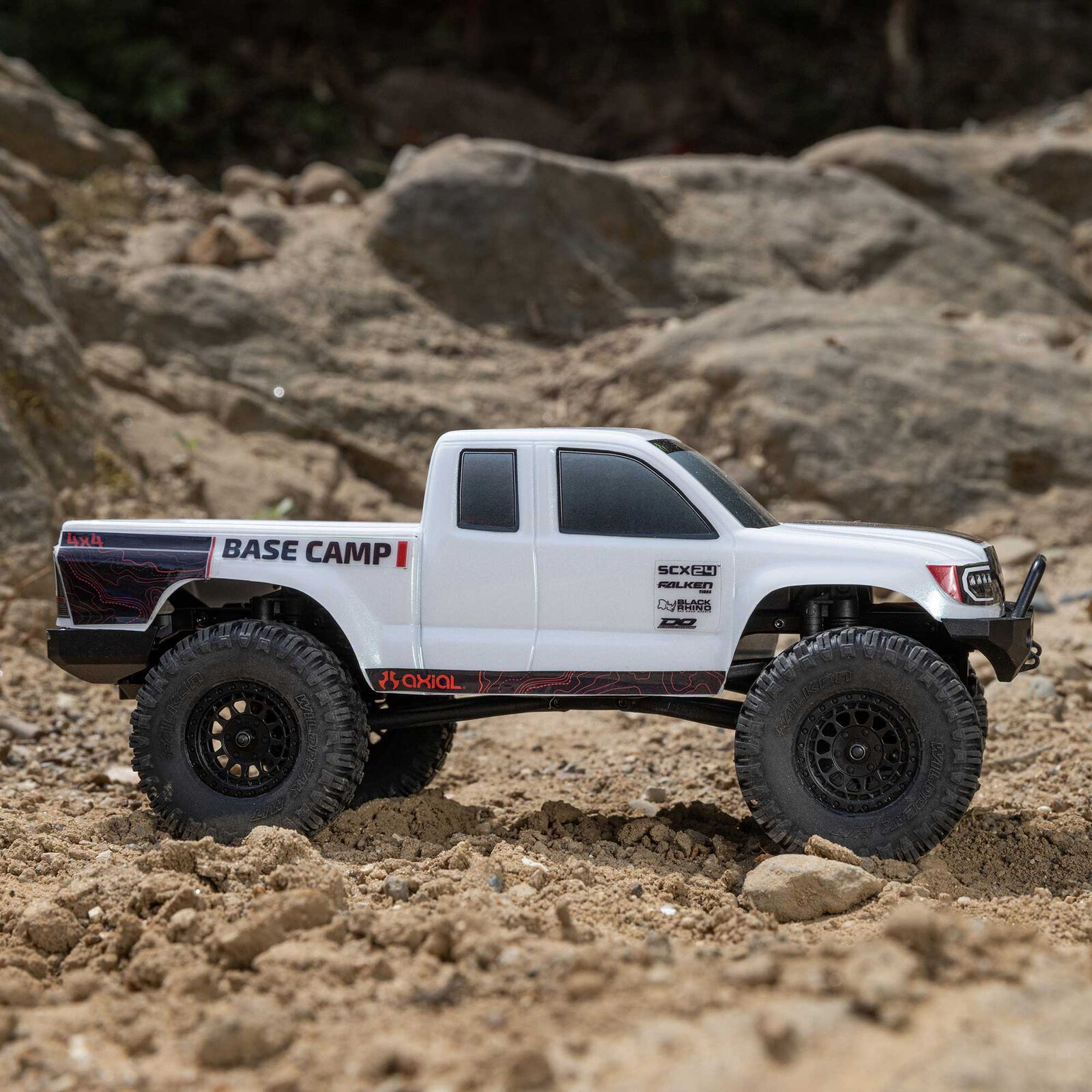 Axial 1/24 SCX24 Base Camp 4X4 RTR Brushed Rock Crawler (Battery ...