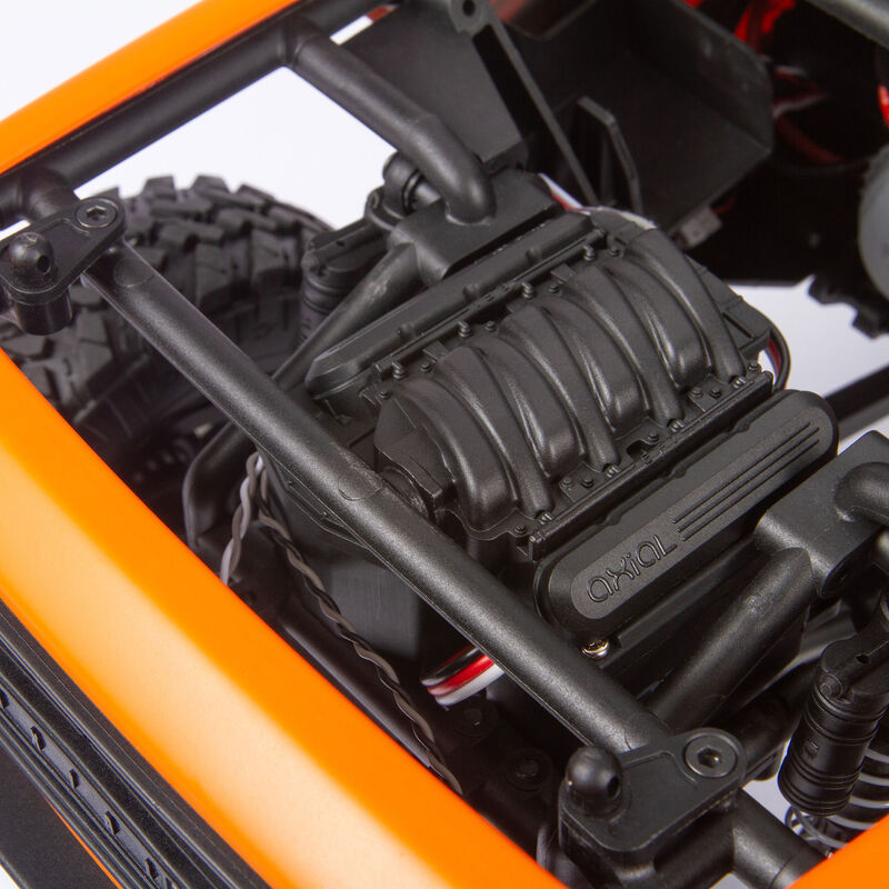 Axial 1/10 Wraith 1.9 4WD Rock Crawler Brushed RTR, Orange | Horizon Hobby