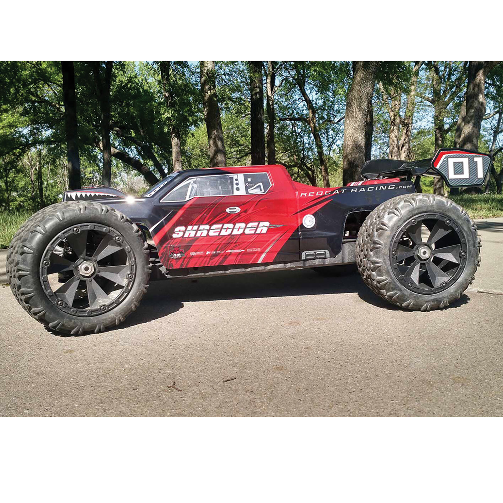 Redcat Racing 1/6 Shredder 4WD Truck Brushless RTR, Red | Horizon Hobby