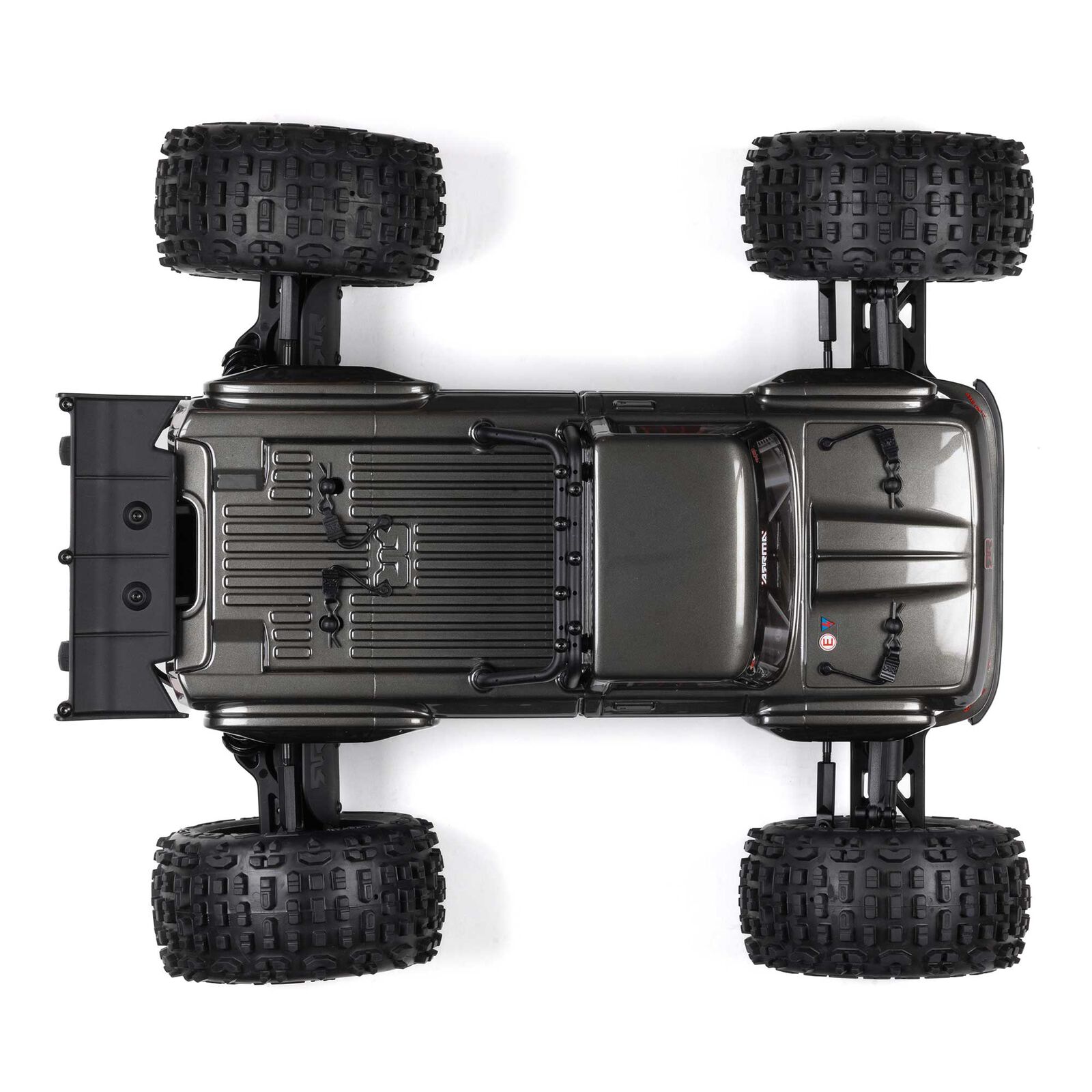 ARRMA 1/10 OUTCAST 4S 4X4 RTR Brushless Stunt Truck, Gun Metal ...