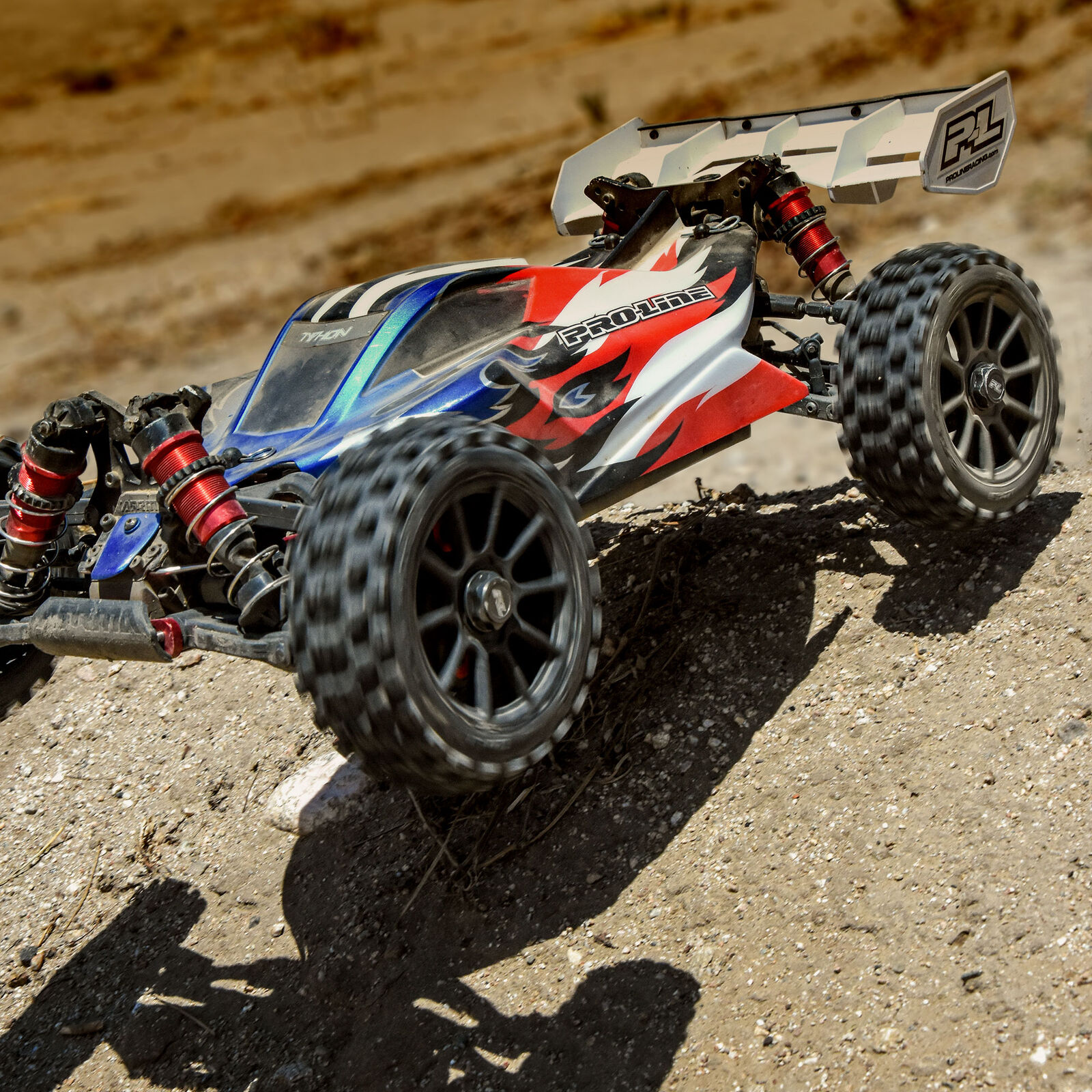 Pro-Line Racing 1/8 Badlands MX M2 F/R Buggy Tires Mounted 17mm Black ...