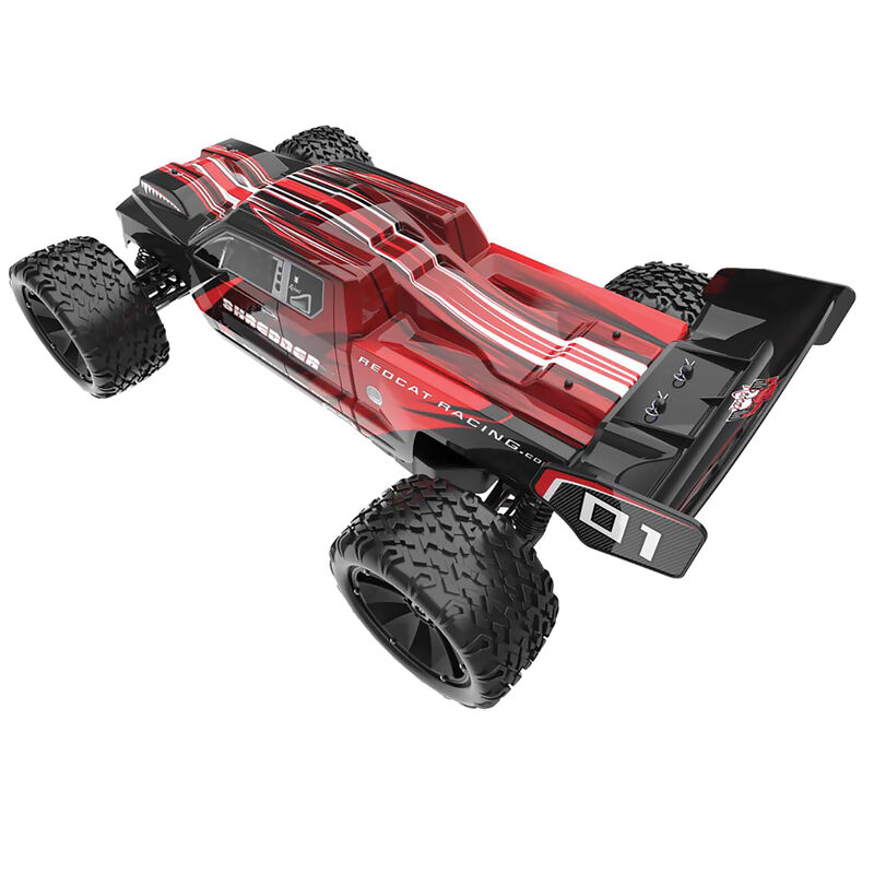 Redcat Racing 1/6 Shredder 4WD Truck Brushless RTR, Red | Horizon Hobby