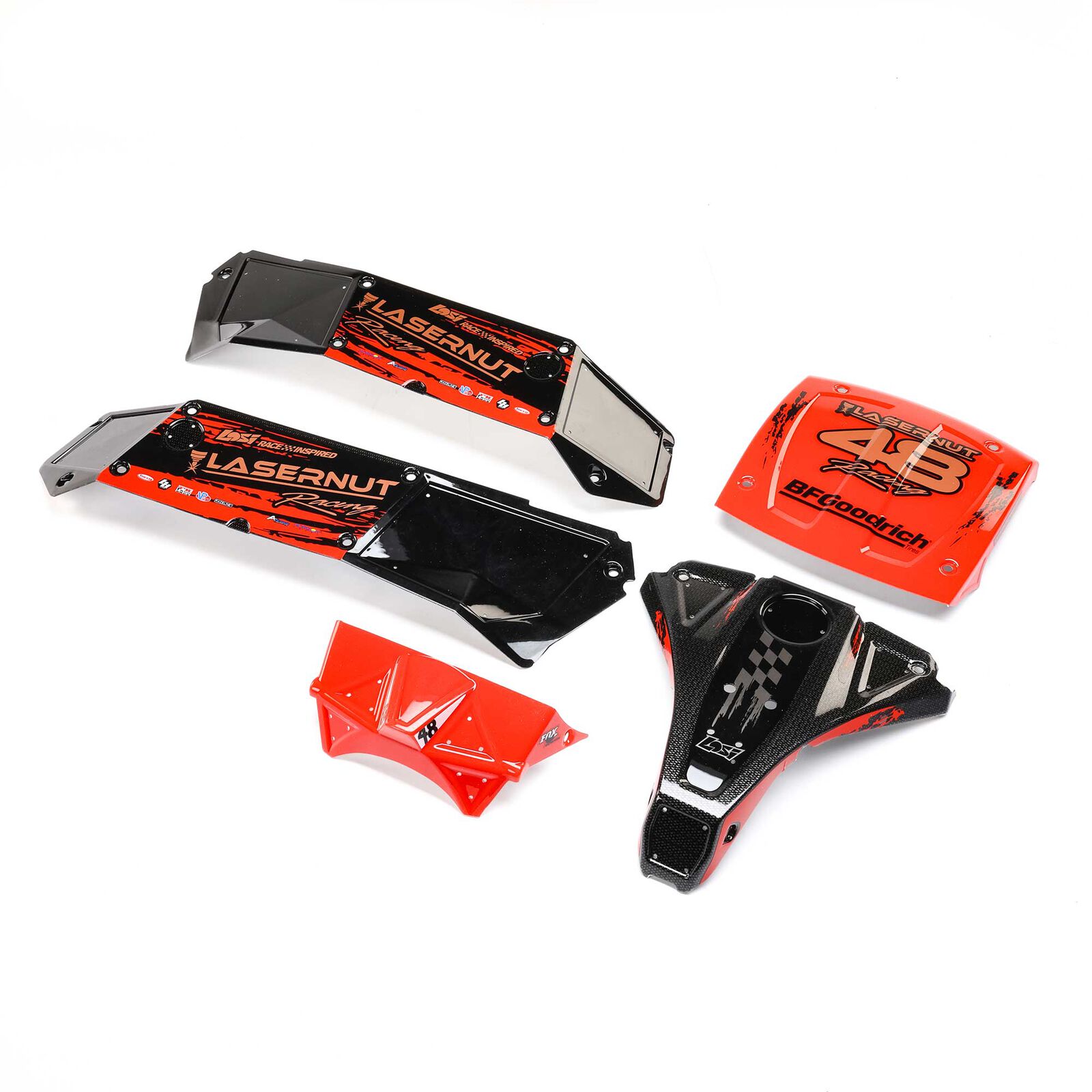 Losi Panel Set, Decorated: 8X Super Lasernut | Horizon Hobby