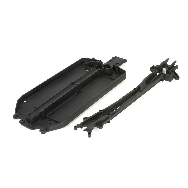 ECX Chassis & Upper Deck, Long (1): 1/10 4WD Torment, Ruckus | Horizon ...