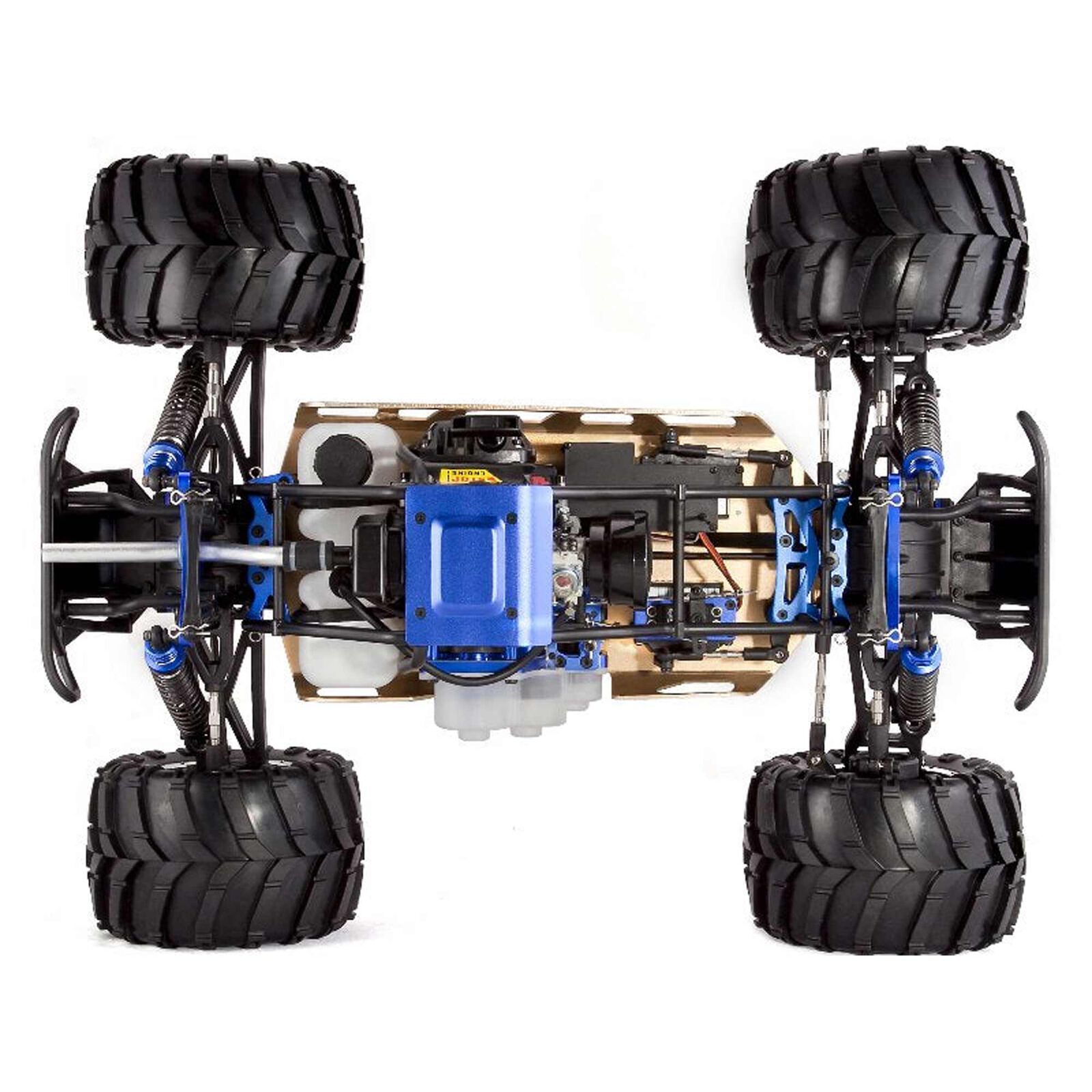 Redcat Racing 1/5 Rampage MT V3 4X4 Gas Monster Truck RTR, Orange Flame ...