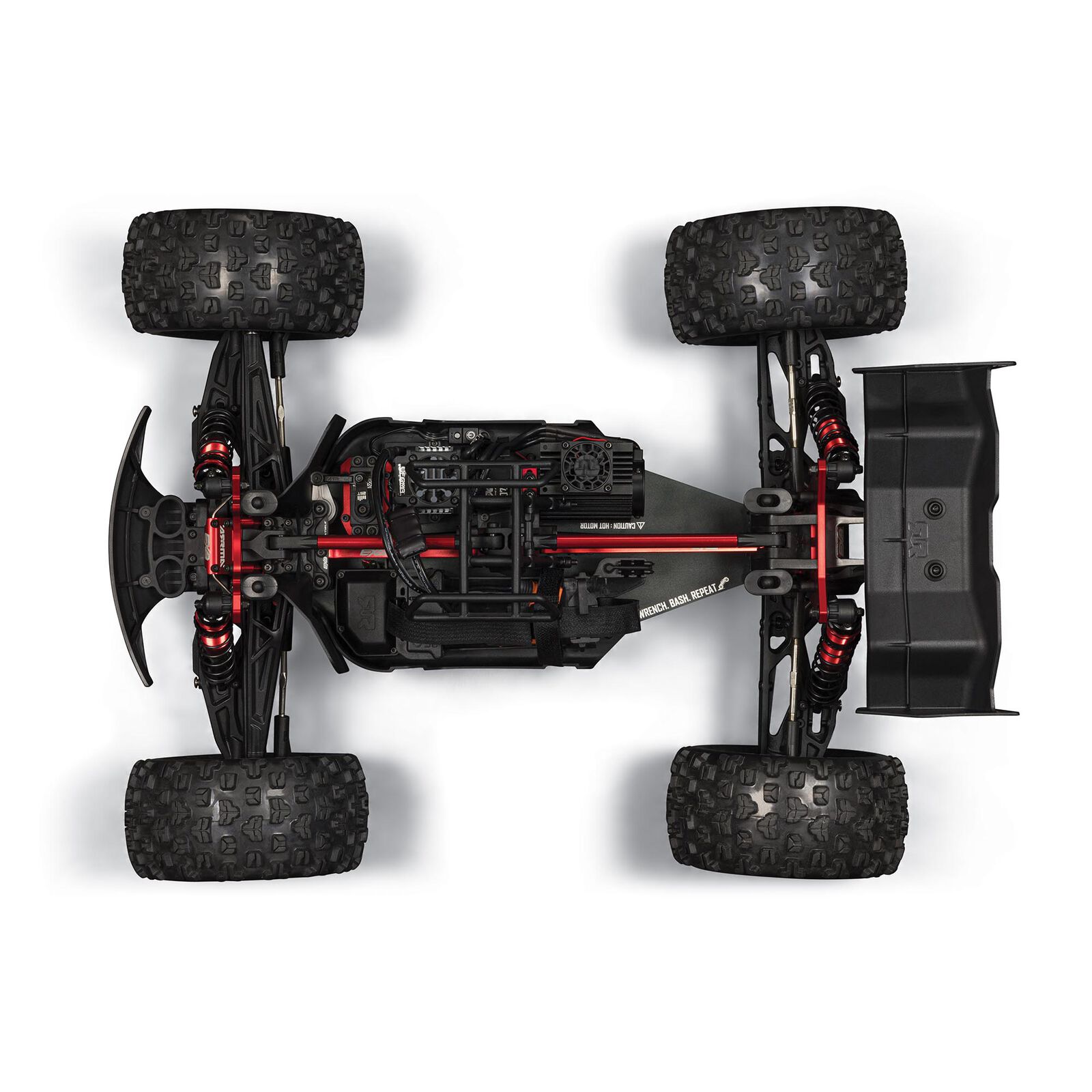 ARRMA 1/8 KRATON 6S EXB AVC 4X4 RTR Brushless Speed Truck, Black ...